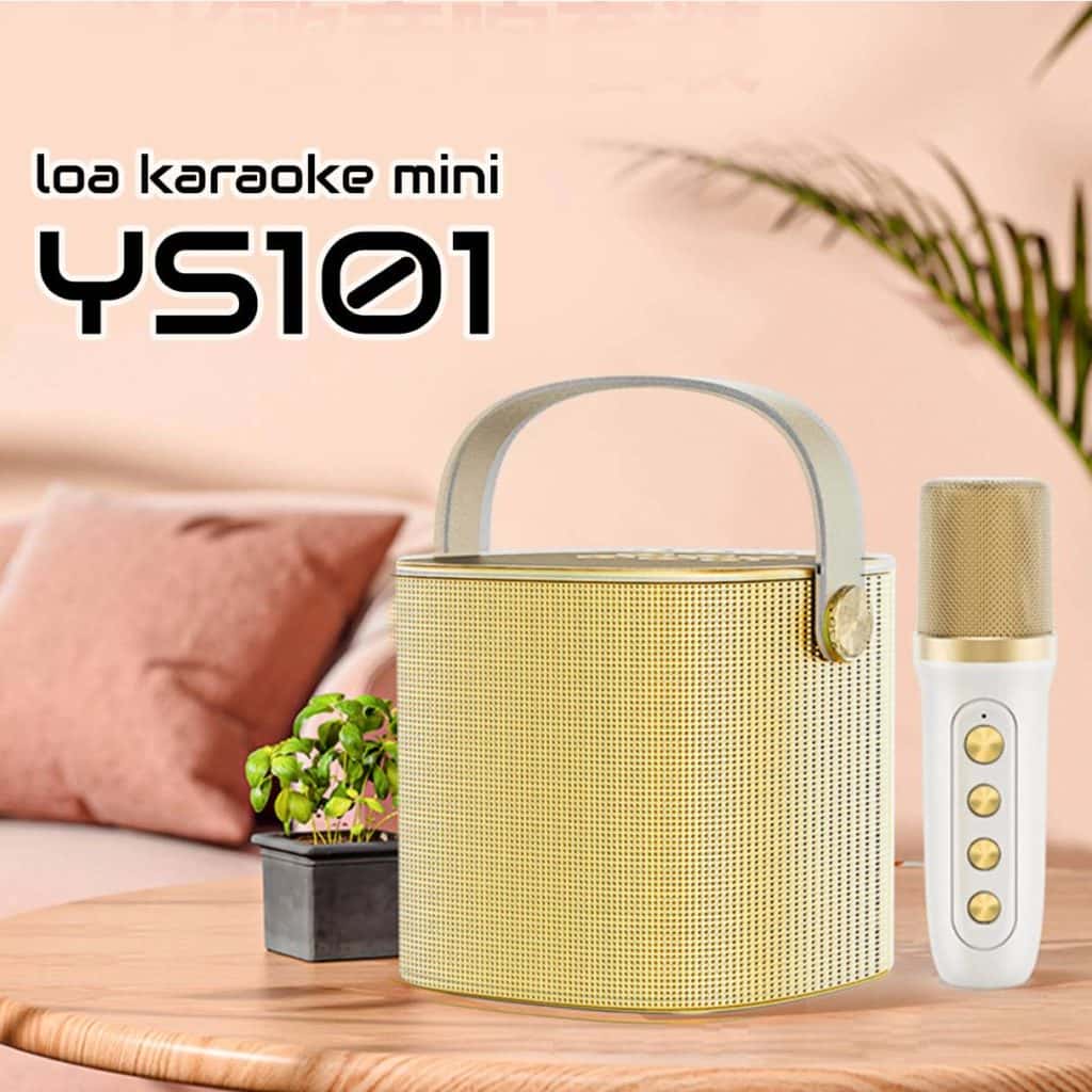 Loa karaoke mini K56 kèm 1 miro ko dây | Linh kiện Casu