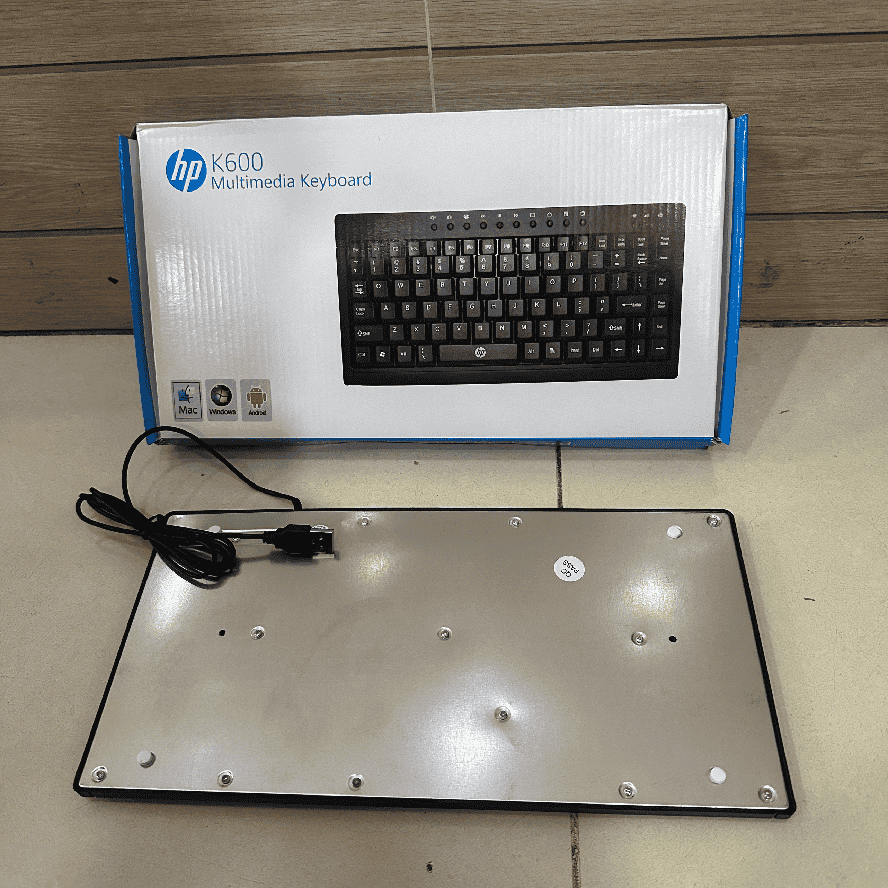 Bàn phím máy tính có dây mini HP K600 | Linh kiện Casu