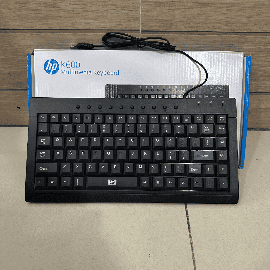 Bàn phím máy tính có dây mini HP K600 | Linh kiện Casu